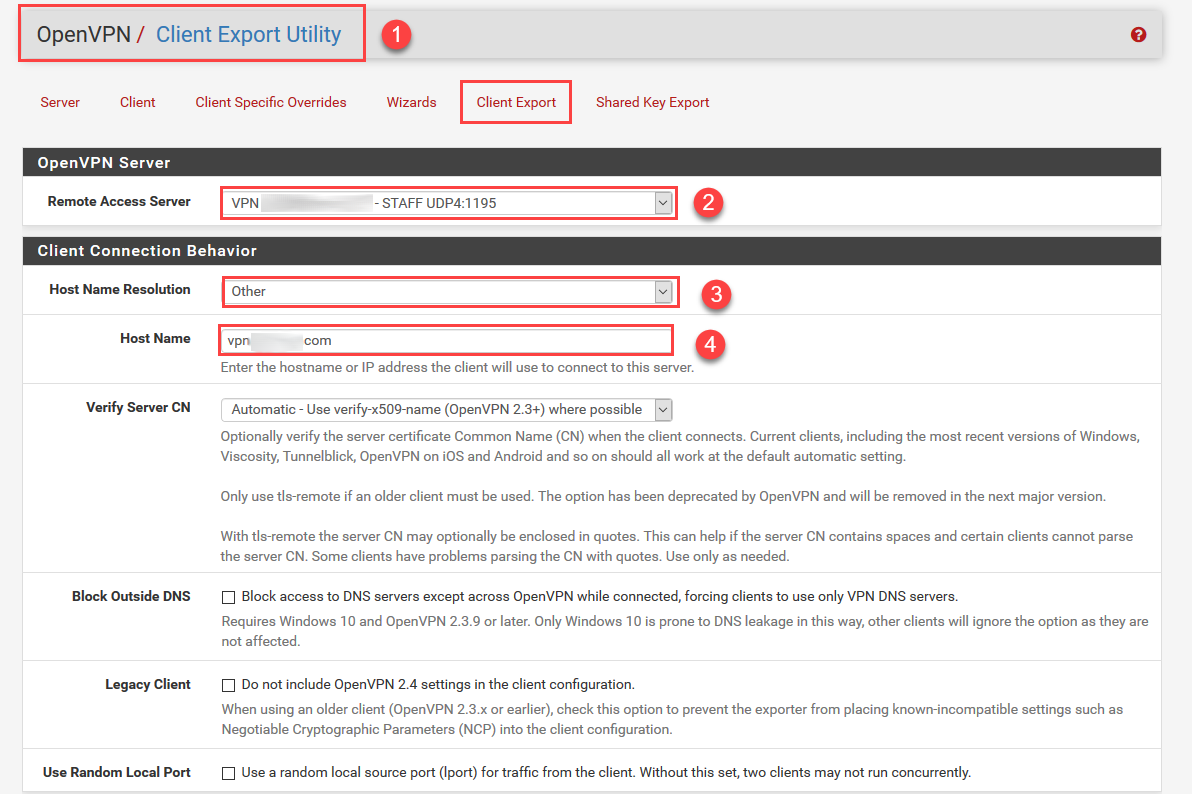 OpenVPN & PFSense – Part. 4 : OpenVPN Client to Site | Net-Security